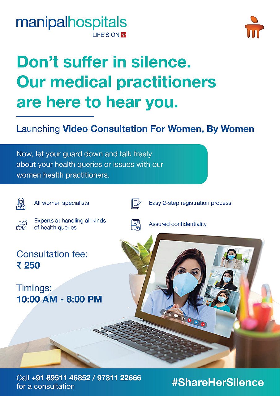 Manipal Hospitals launches tele-consultation for women, by women