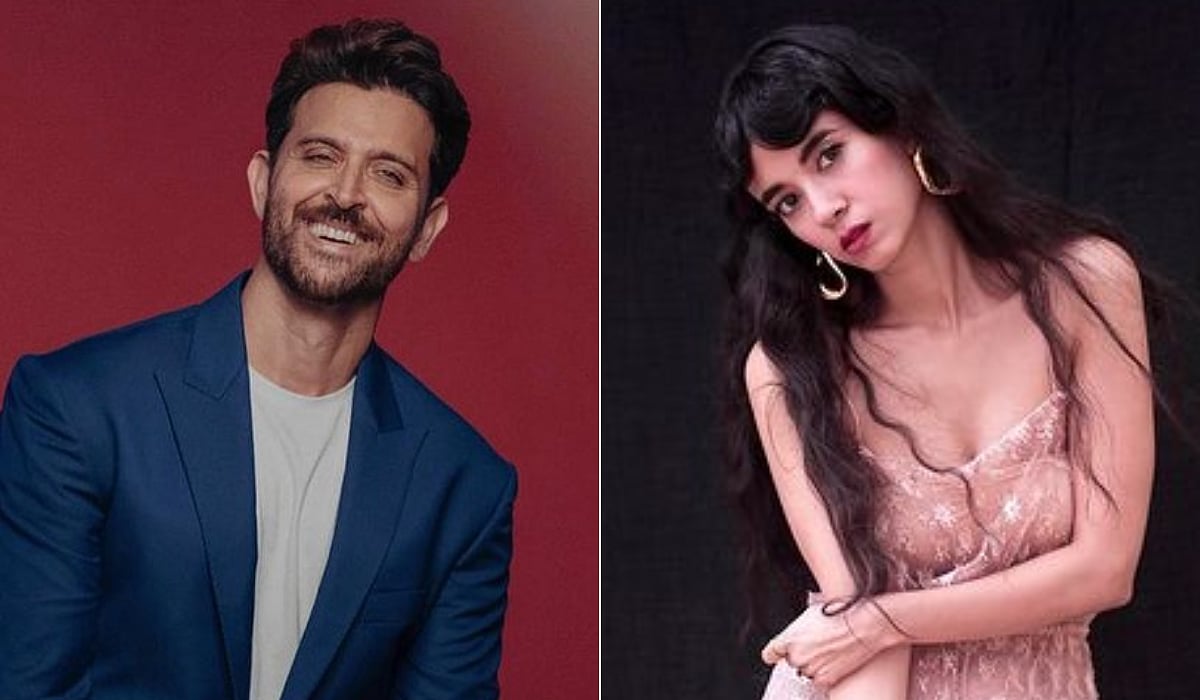 What is the age difference between Hrithik Roshan and Saba Azad?
