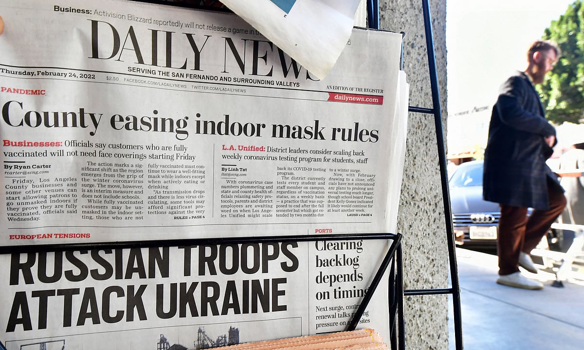 See pics: The Wall Street Journal to FPJ, here's how Russia-Ukraine ...