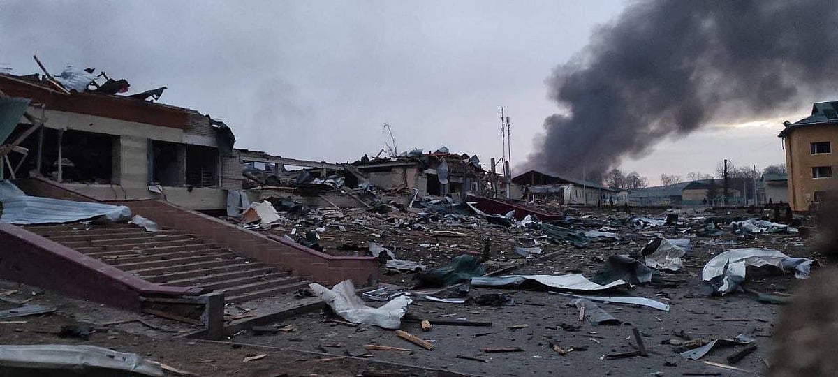 Ukraine says 9 killed, 57 injured in Russian attack on military base ...