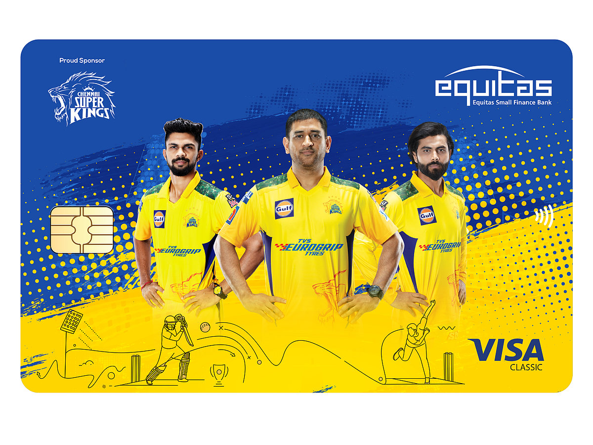 Equitas Small Finance Bank launches limited edition Equitas Bank CSK ...