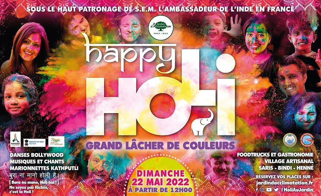 Holi: Festival of colours is back in Paris after 2 years