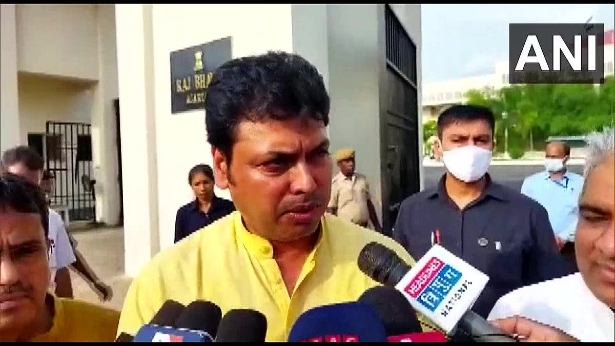 'Goodbye & good riddance': Trinamool Congress after Tripura CM Biplab ...