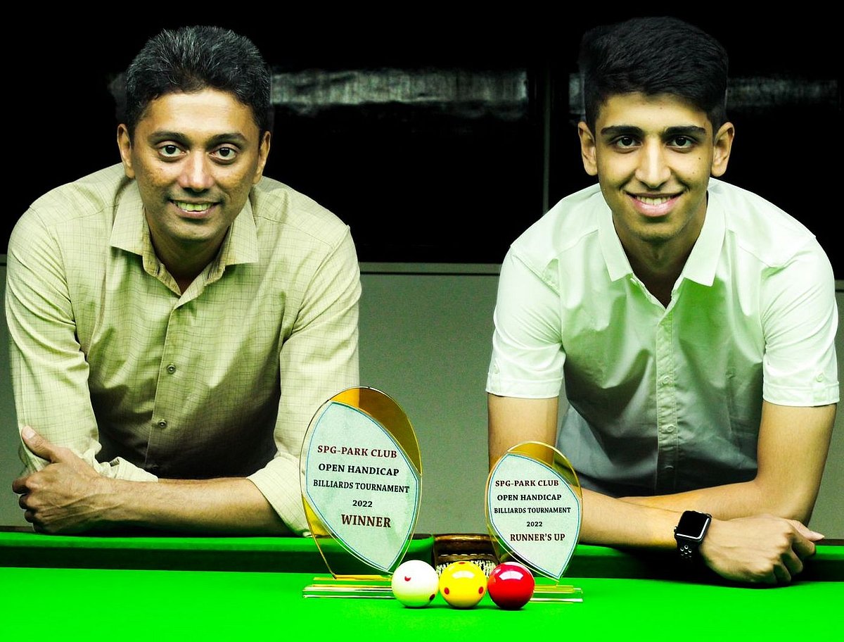 SPG-PCL billiards: Experienced Dhruv Sitwala sneaks past Rayaan Razmi ...