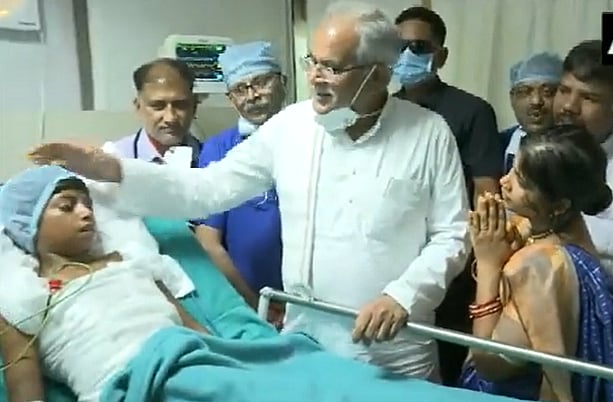 Chhattisgarh borewell mishap: CM Bhupesh Baghel meets Rahul Sahu at ...