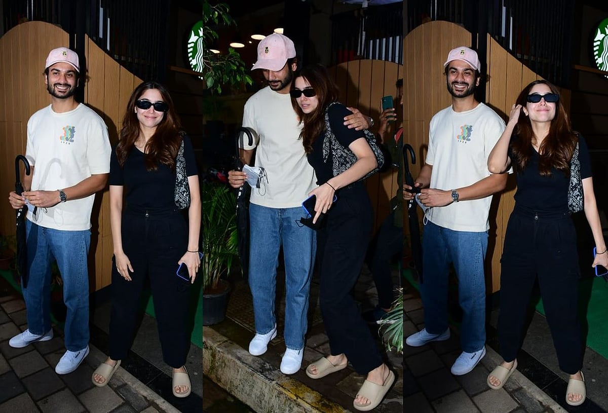 Watch: Rumoured lovebirds Sunny Kaushal and Sharvari spotted together ...