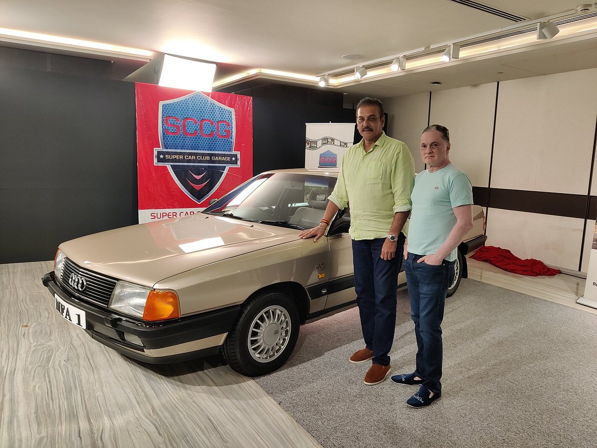 'India's national asset': Ravi Shastri on his Audi100 which he won in 1985