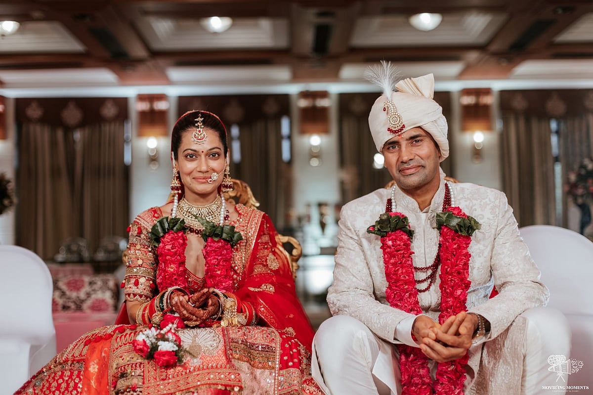 First Photos: Payal Rohatgi and Sangram Singh get married in Agra after ...