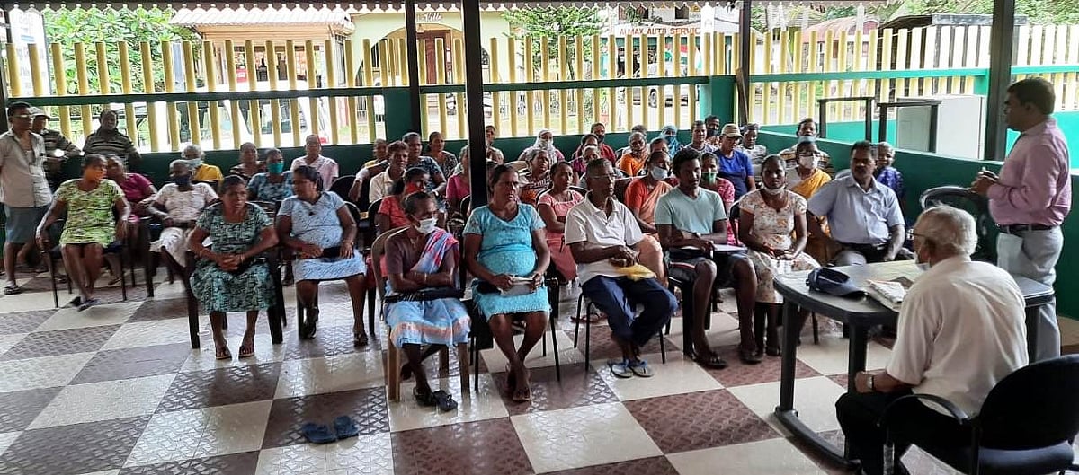 Goa: Velim MLA interacts with farmers over saline water entering fields