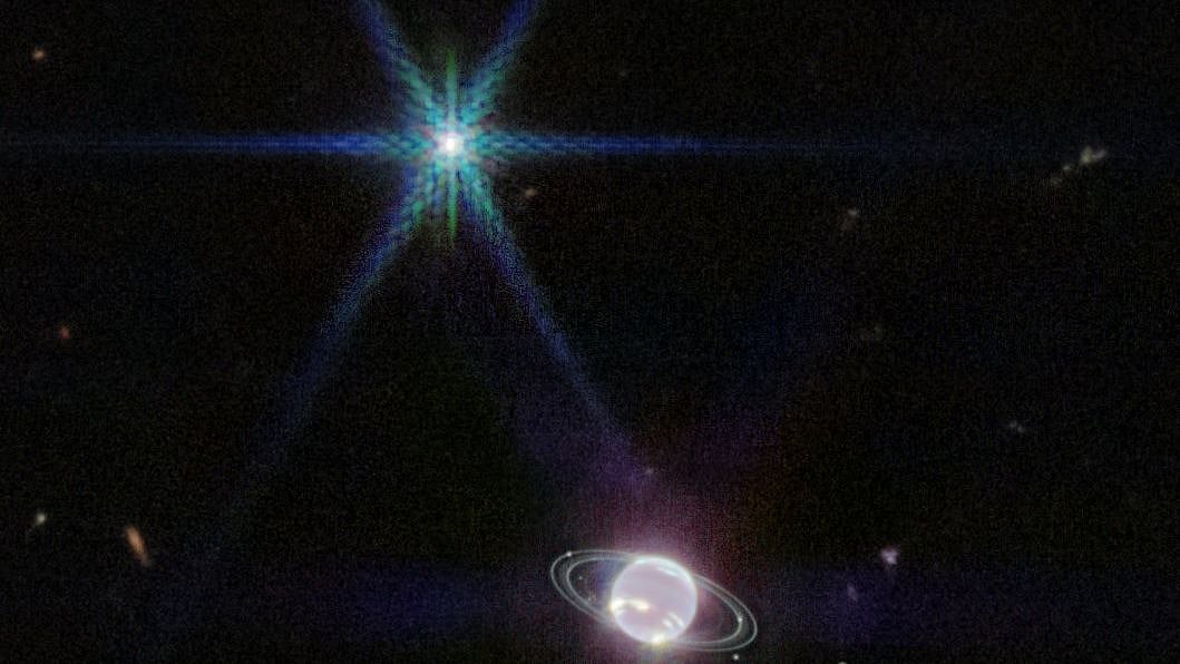 Nasa's Webb telescope spotted Neptune with rings and sparkling new lights