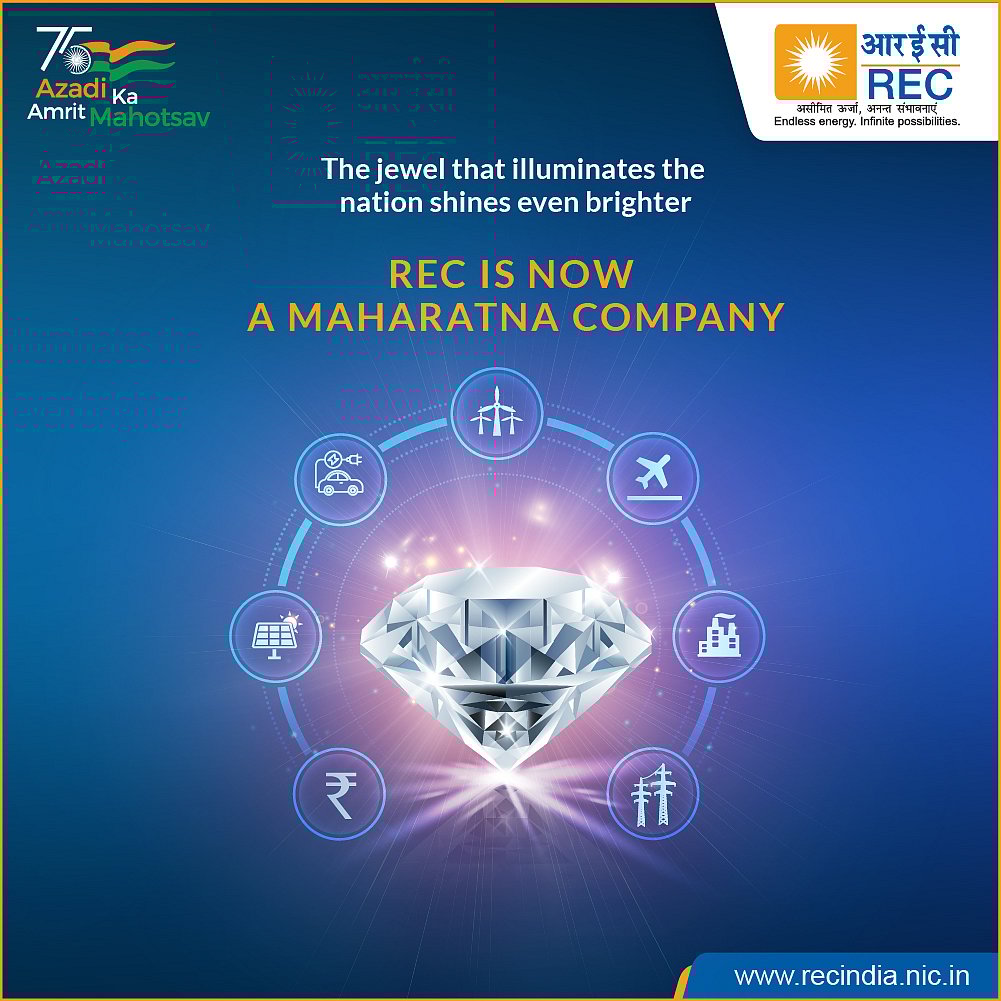 'Maharatna’ status accorded to REC