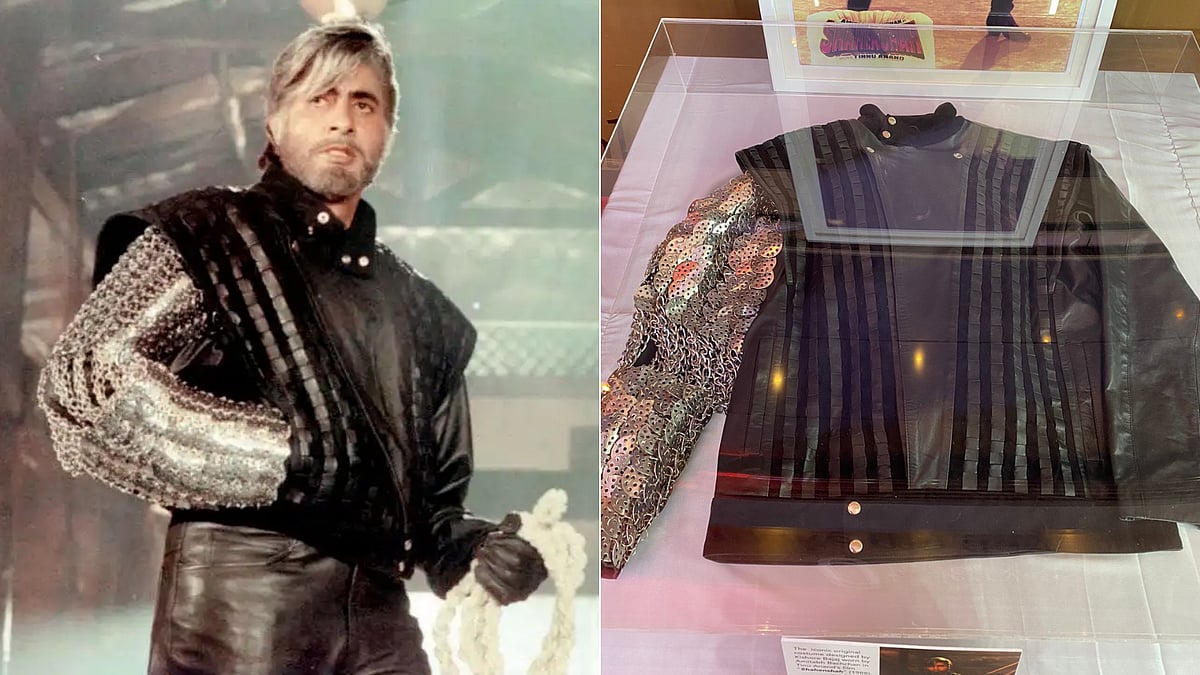Here's where you can see Amitabh Bachchan's original Shahenshah jacket ...