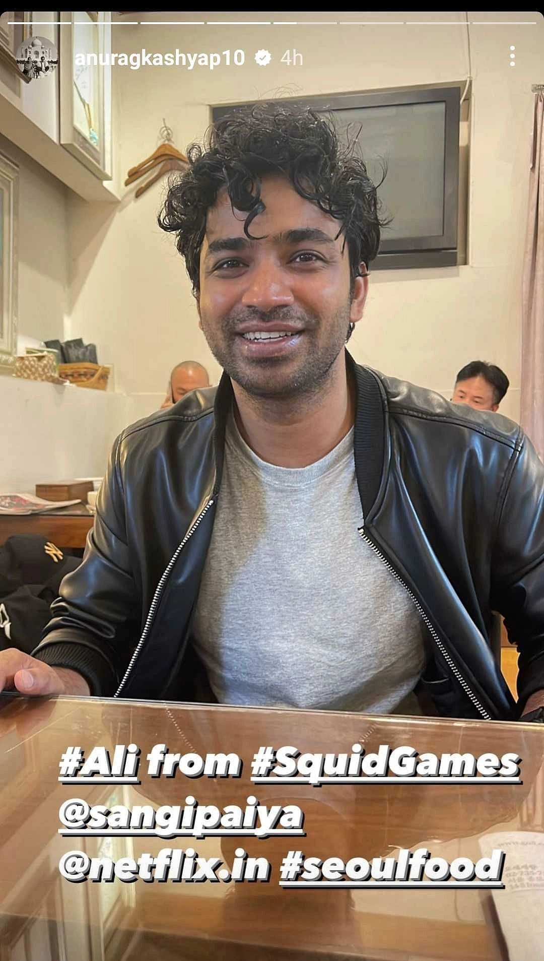 Anurag Kashyap, 'Squid Game' star Anupam Tripathi go out for Korean lunch, here's what they ate