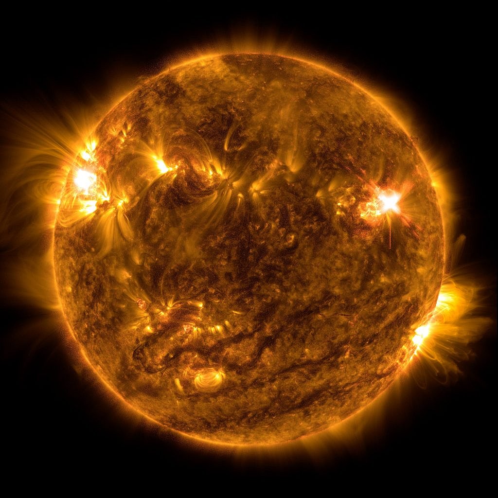 Multiple Coronal Ejections from the Sun expected to hit Earth today