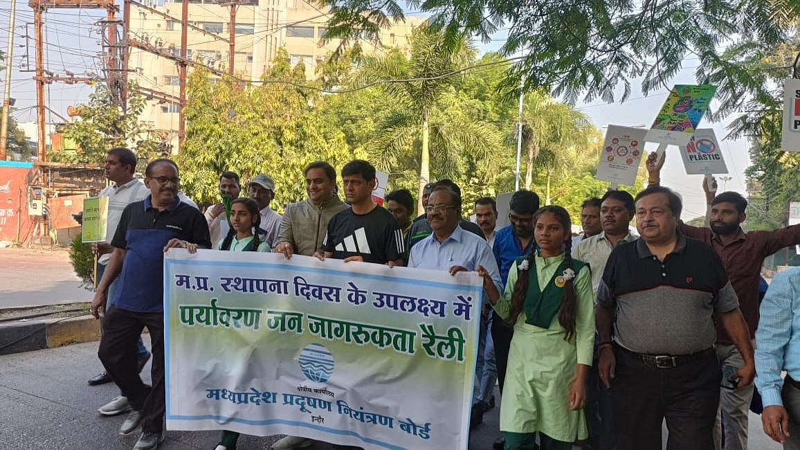 Indore: MPPCB takes out awareness rally against single use plastic
