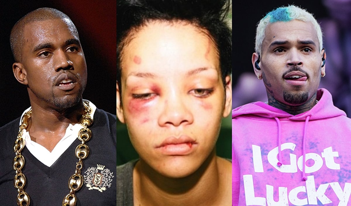 Kanye West blames Rihanna for domestic abuse while dating Chris Brown ...