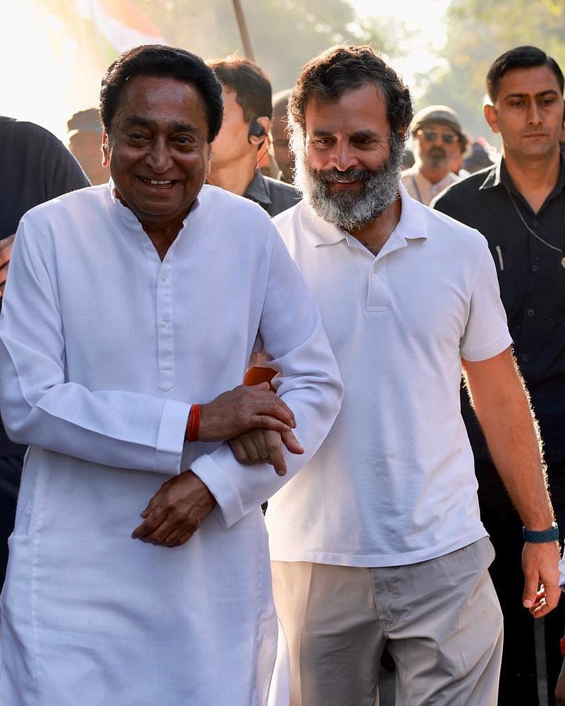 Bhopal: After 3 years, Rahul-Nath ties better during Bharat Jodo Yatra