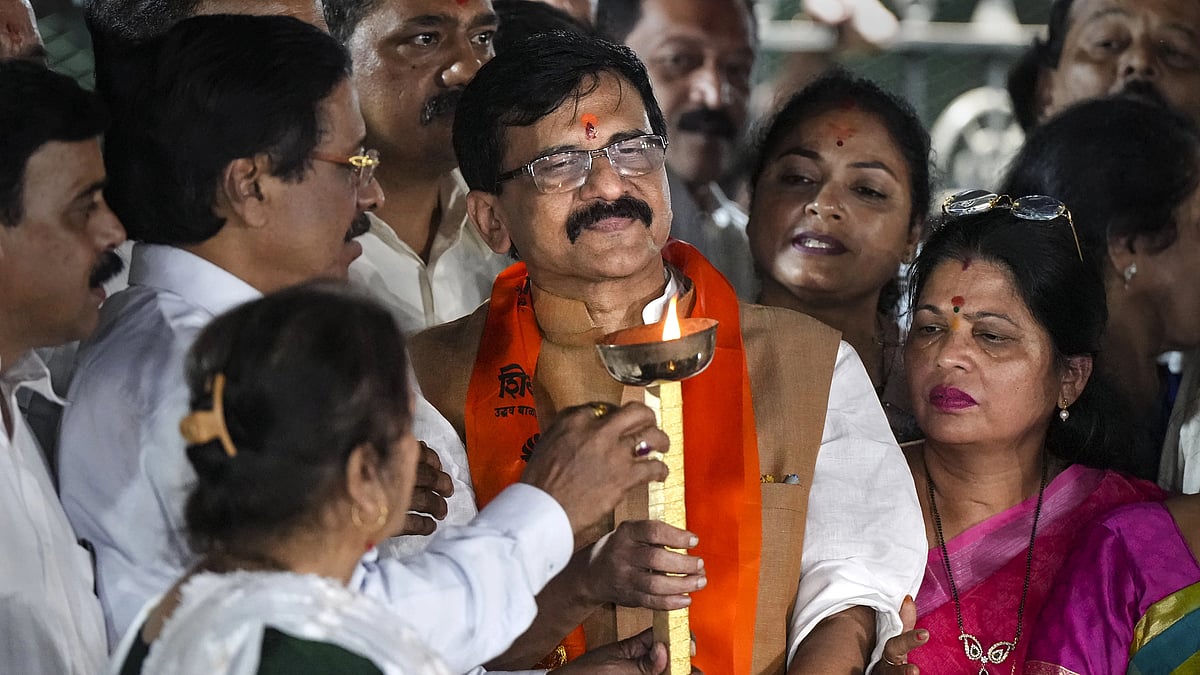 Sanjay Raut out on bail: Claps in courtroom and a grateful Raut