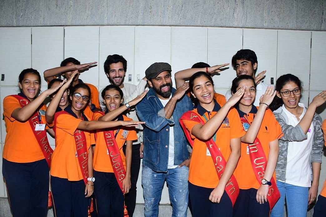 Photos: Aditya Seal promotes Rocket Gang at his school in Mumbai