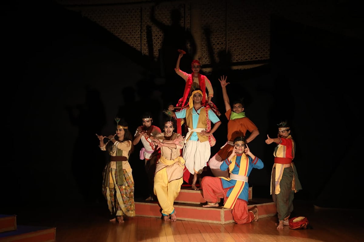 Bhopal: MPSD students stage plays by Bhasa, Bhavabhuti in Yakshagana style