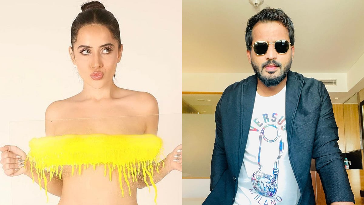 Urfi Javed slams Yuvraj Walmiki once again, shares screenshot of his old DM: 'Tumhara kya bigada ...