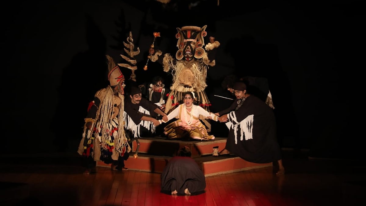 Bhopal: MPSD students stage plays by Bhasa, Bhavabhuti in Yakshagana style