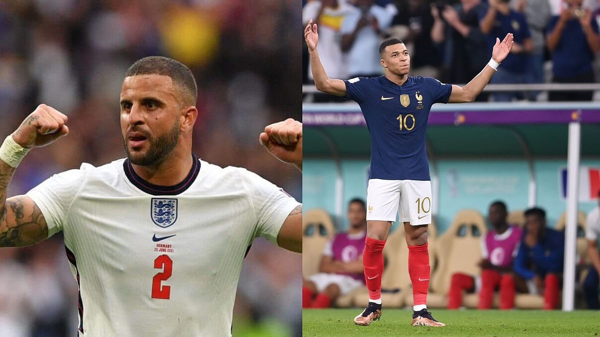 FIFA World Cup 2022: Kyle Walker welcomes Kylian Mbappe challenge ahead ...
