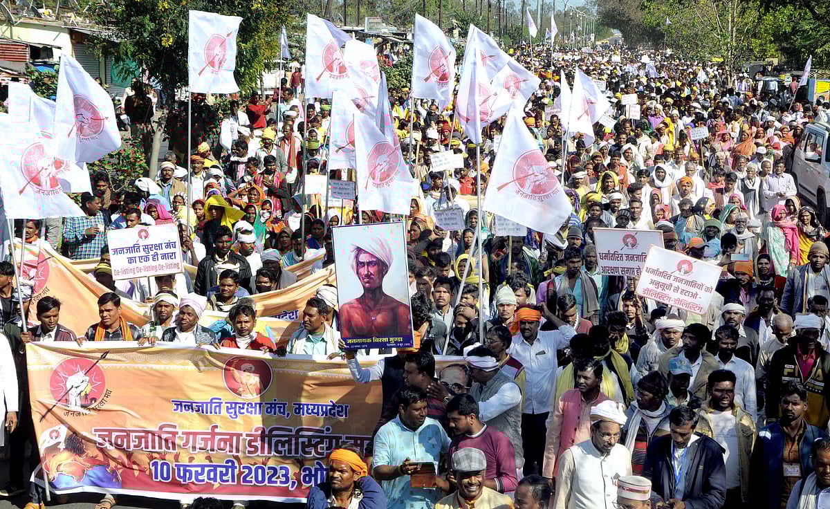 Bhopal: Demand to amend Article 342 of Constitution Tribals’ anti ...