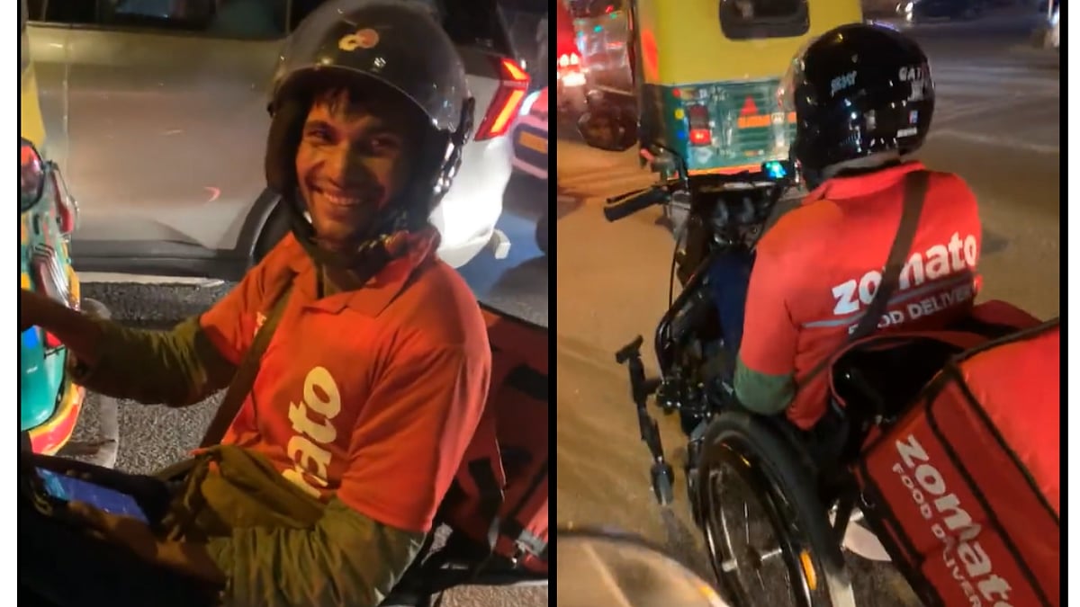WATCH: Zomato's special delivery agent's smile will melt your heart