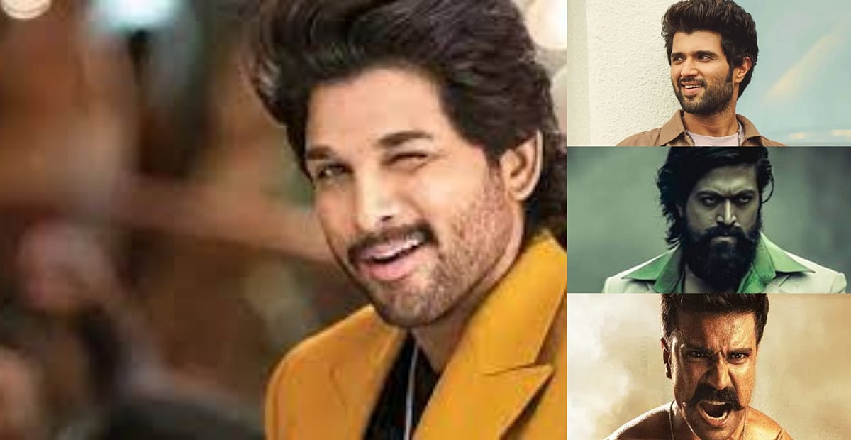 Allu Arjun to Ram Charan: 10 most-followed south actors on Instagram