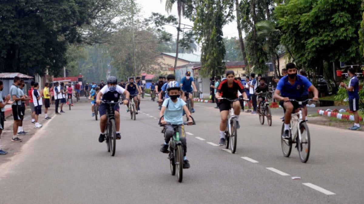 Cyclothon and walkathon held in Navi Mumbai to increase environmental ...