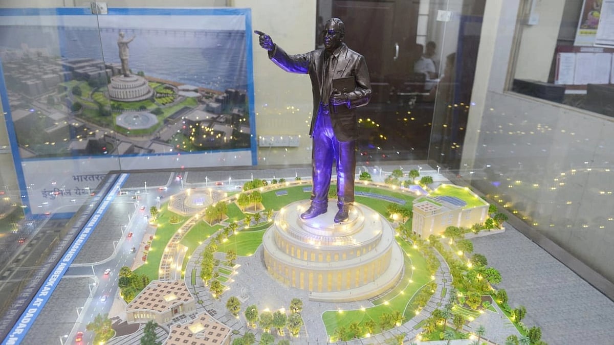Mumbai: Eight years after laying foundation stone, Ambedkar Memorial ...