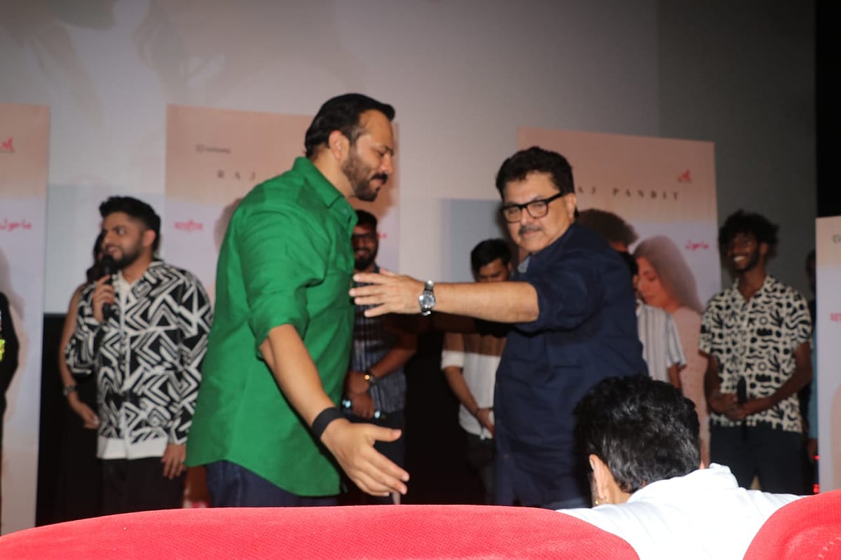 Maahaul song launch: Rohit Shetty gives the action clap for Raj Pandit ...