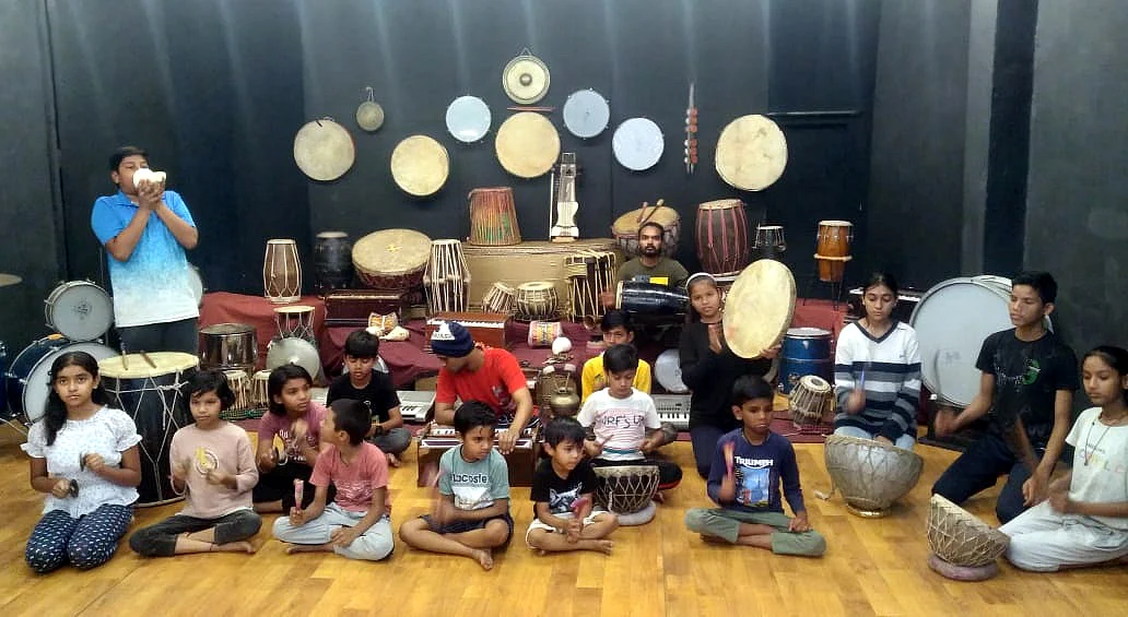 Bhopal: Children introduced to 50 Indian, western musical instruments Bhopal: Children introduced to 50 Indian, western musical instruments