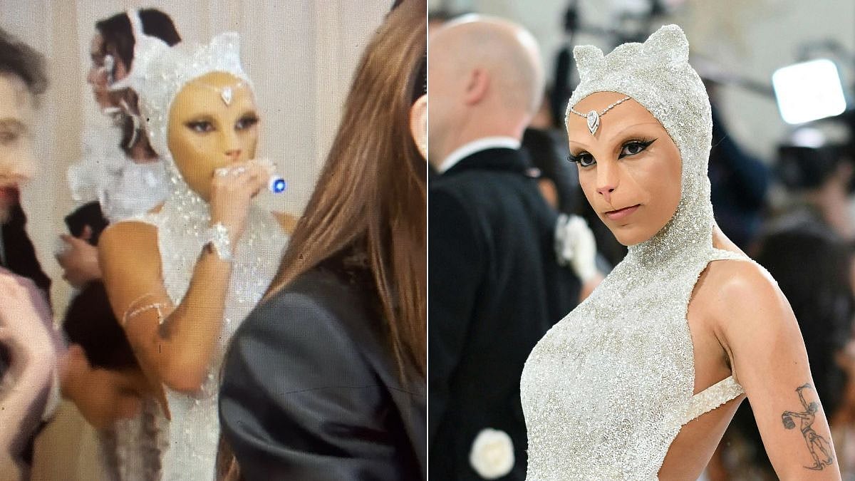Watch: Doja Cat caught vaping at Met Gala 2023 despite strict smoking rules