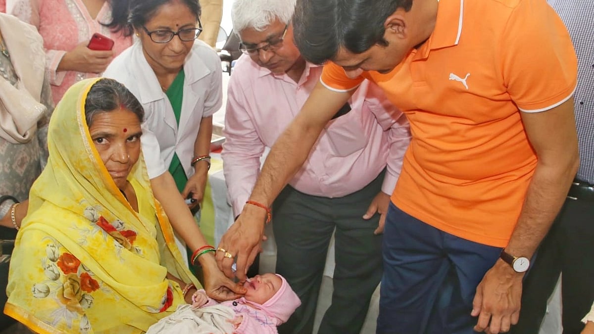 Indore: Over 3.91 lakh children given polio drops