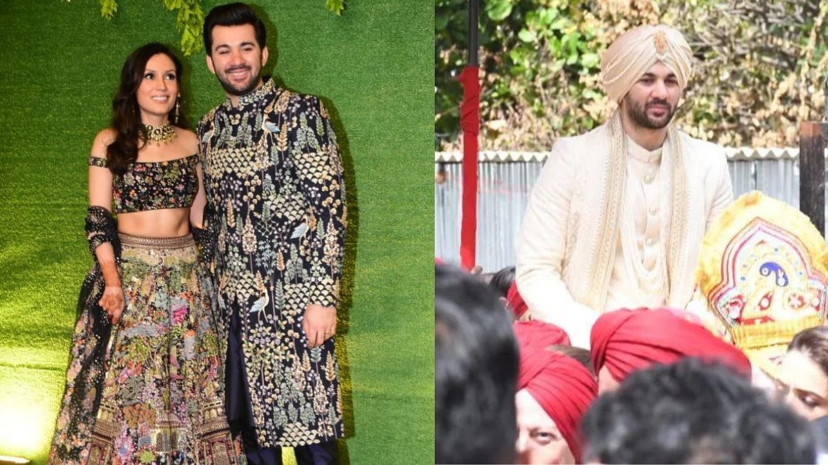 Karan Deol-Drisha Acharya Wedding: Dadaji Dharmendra Grooves With Bobby ...