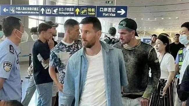 WATCH: Lionel Messi Detained At Beijing Airport Due To Passport & Visa ...