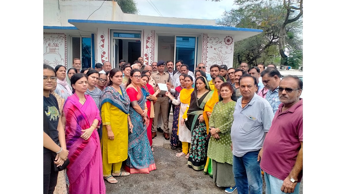 MP: Protests Against Cops For Thrashing Woman Under Custody In Dhar