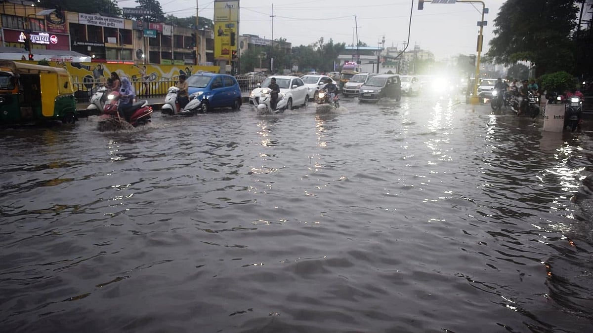 Indore: City’s East Receives Double The Rain Compared To The Western Part