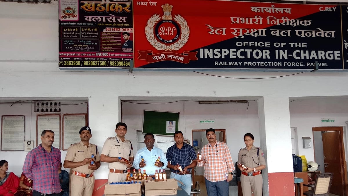 Mumbai News: RPF Panvel Intercepts Illegal Liquor Transportation on ...