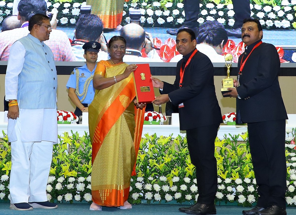 Bhopal: President Honours MP With ‘Bhoomi Samman-2023’