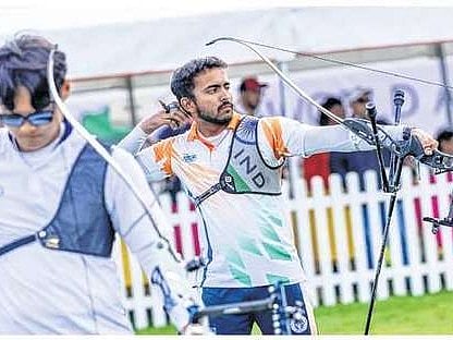 'Thankful That I Am The First Male Archer To Win A Gold In The World Championship': Parth Salunkhe