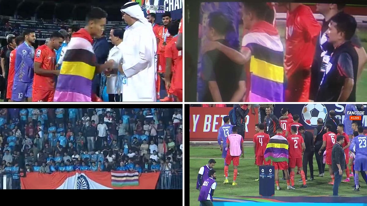 Controversy Erupts As Manipuri Footballer Jeakson Singh Wraps Himself ...