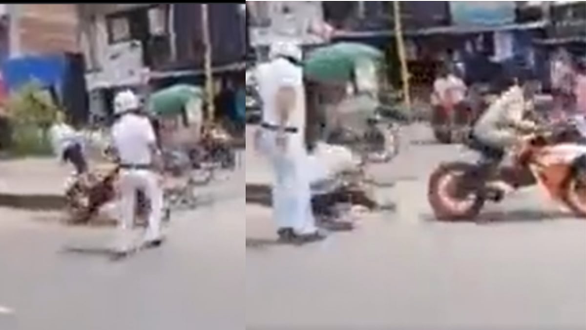 Youth Throws Off His Girlfriend From Bike & Flees After Being Held By ...