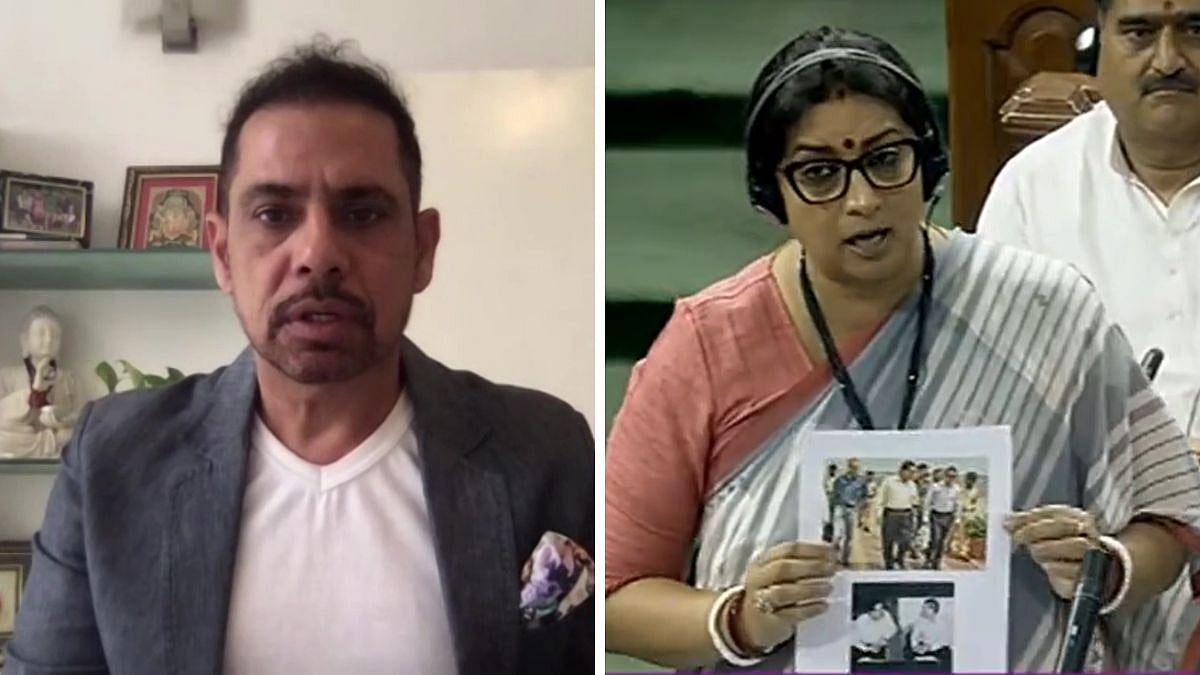 'Stop Being Obsessed With Me, Shame On You': Robert Vadra To Smriti Irani