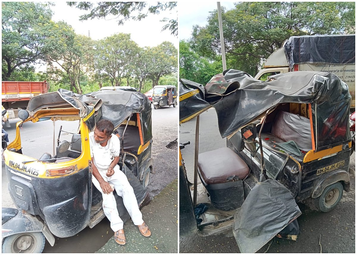 Thane: Six Injured After Auto-Rickshaw Overturns At Rabodi