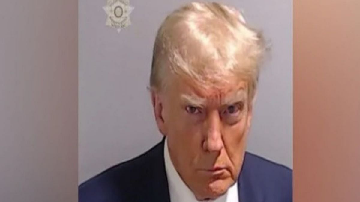 US: Donald Trump Arrested; Mug Shot Released By Fulton County Sheriff's ...