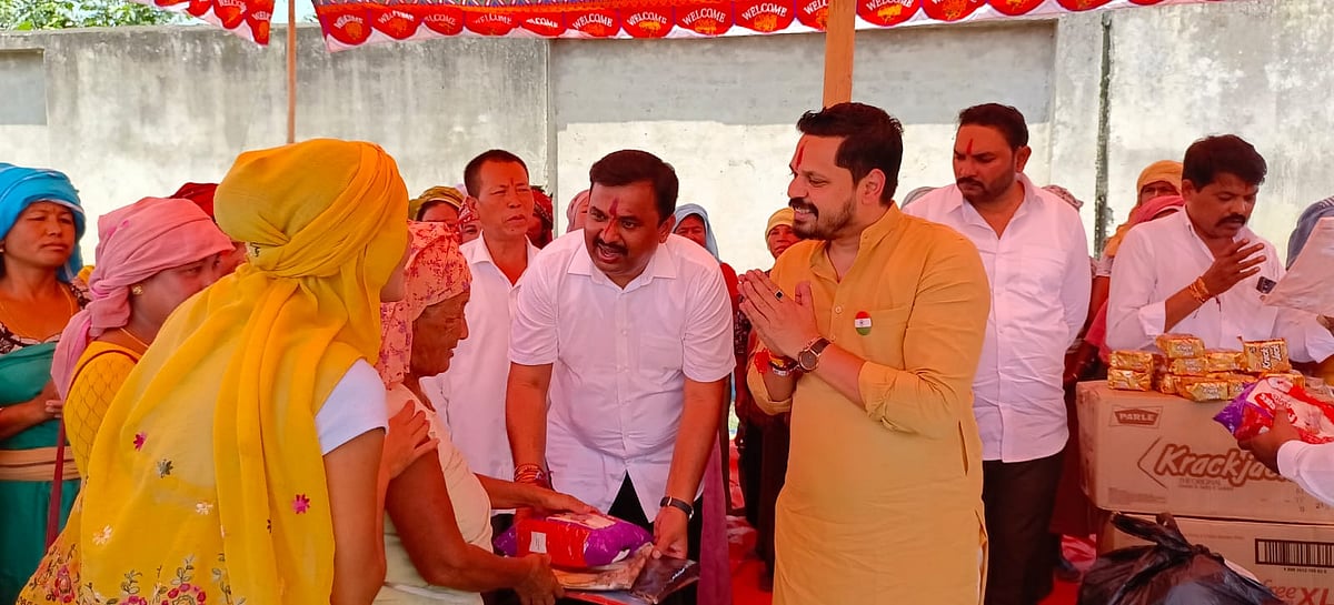 NCP Leaders Extend Aid To Manipur Victims