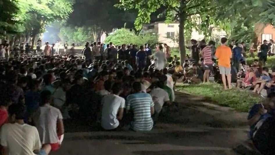 Assam: Violent Protests Erupt At NIT Silchar After Alleged Suicide; 40 ...